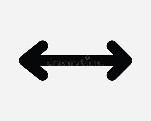 Left Right Arrow Scroll Scale Cursor Direction Navigation Point Pointer ...