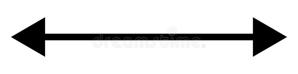 Left and Right Arrow, Pointer, Cursor in Opposite Direction ...