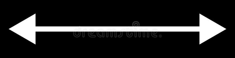 Left and Right Arrow, Pointer, Cursor in Opposite Direction ...