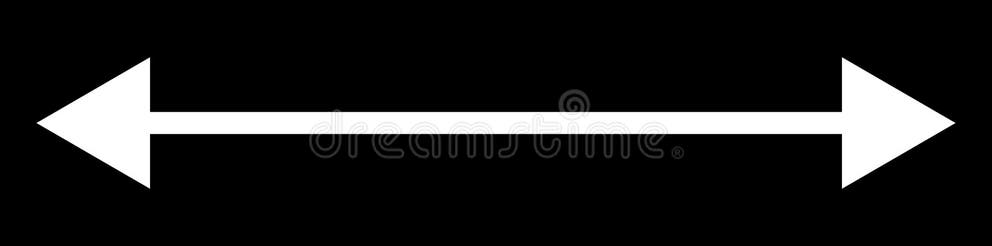 Left and Right Arrow, Pointer, Cursor in Opposite Direction ...