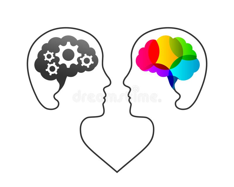 Left Brain Right Stock Illustrations – 2,932 Left Brain Right Stock ...