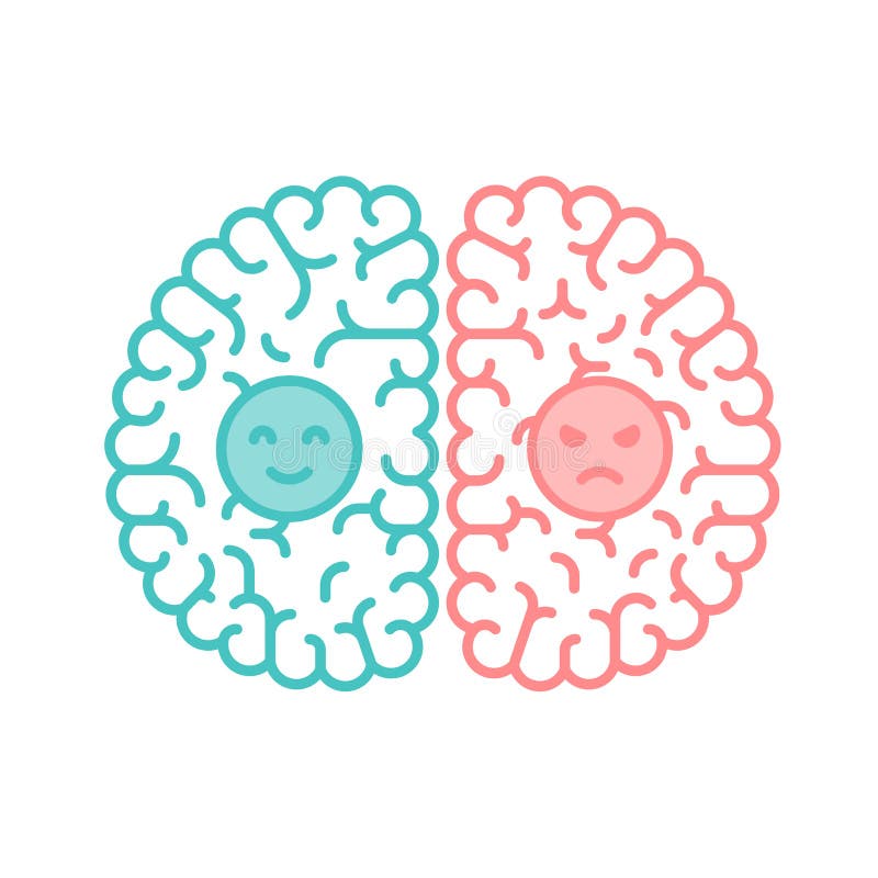 Left Side Brain Stock Illustrations – 422 Left Side Brain Stock ...