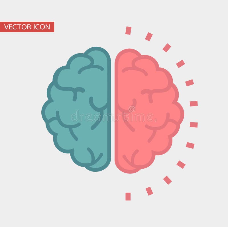 Left Right Brain Icon Stock Illustrations – 799 Left Right Brain Icon ...