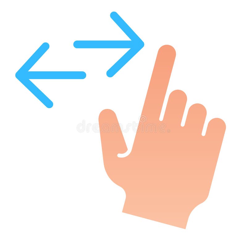 Left Right Swipe White Stock Illustrations – 1,103 Left Right Swipe ...