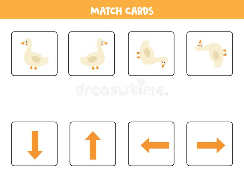 Preschool Left Right Up Down Stock Illustrations – 200 Preschool Left ...