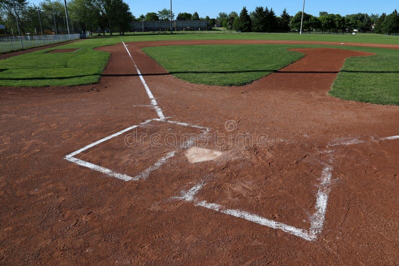 Baseball Field stock image. Image of fastball, athlete - 14829493