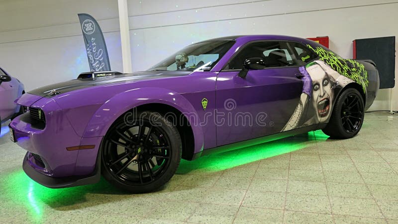 Left Side View of Third Generation of American Full-size Muscle Car ...