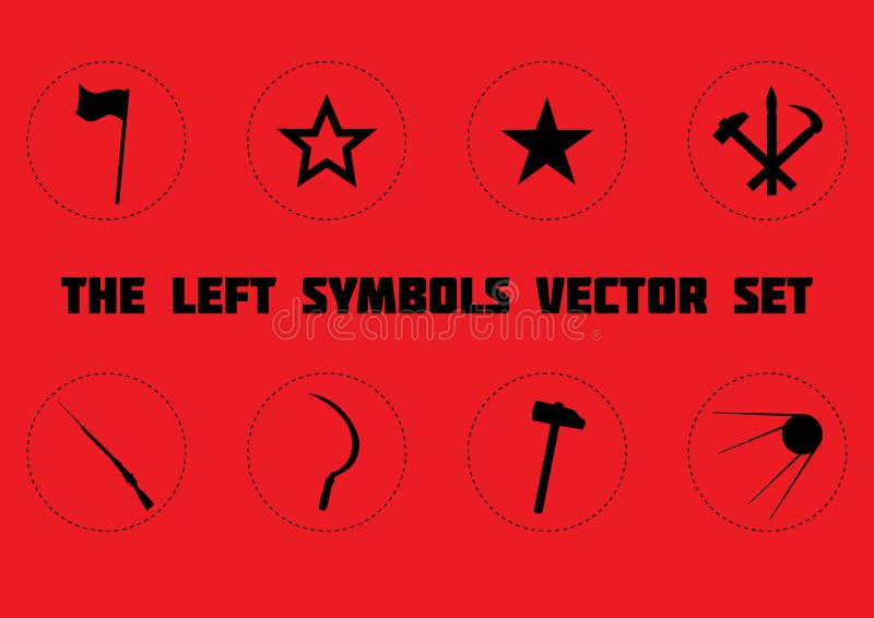 Symbols of the Communist Movement, Pioneers and Party Congresses Stock ...