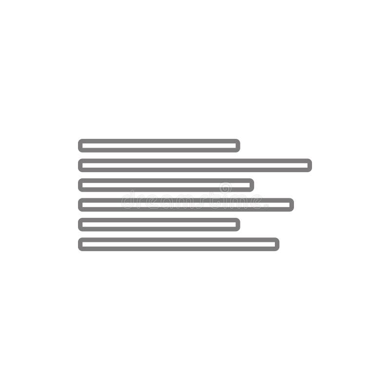 Left Text Alignment Icon. from Web Set Stock Illustration ...