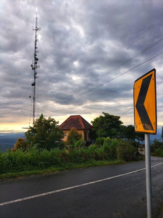 Left Turn signal stock photo. Image of sunrise, lighting - 263911086