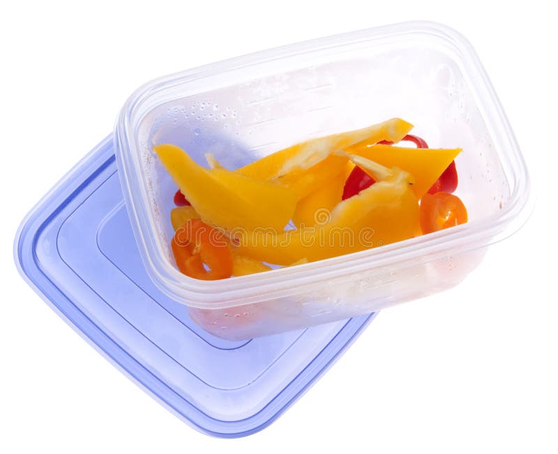 Leftover Cut Peppers stock image. Image of organic, fresh - 11667161