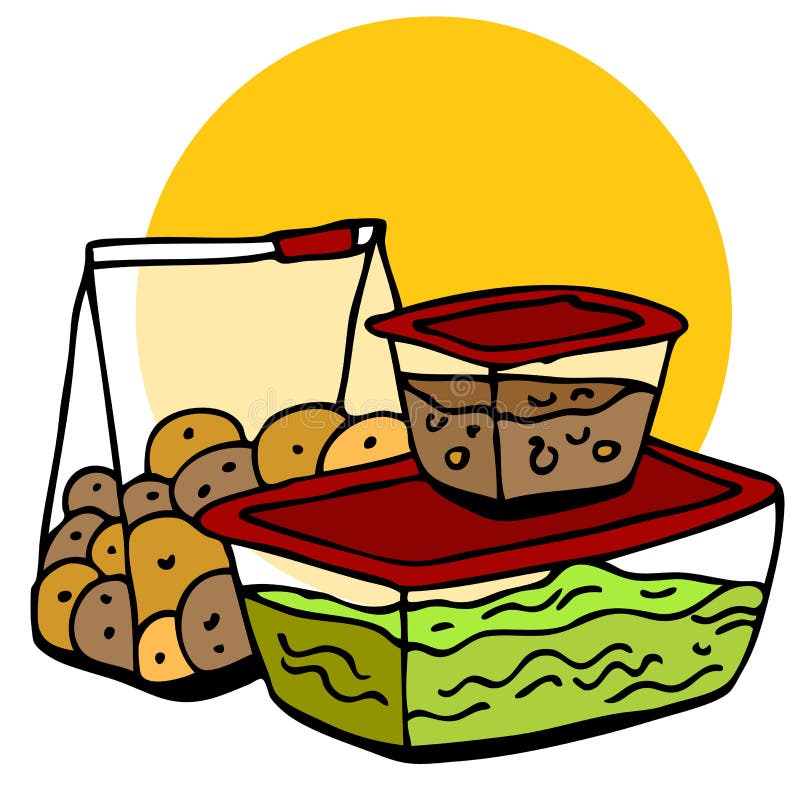Leftover Food Storage Stock Illustrations – 61 Leftover Food Storage ...