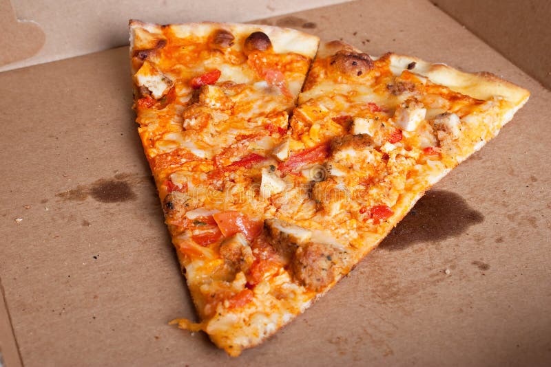 Leftover Pizza stock photo. Image of meal, carboard, buffalo - 13692658