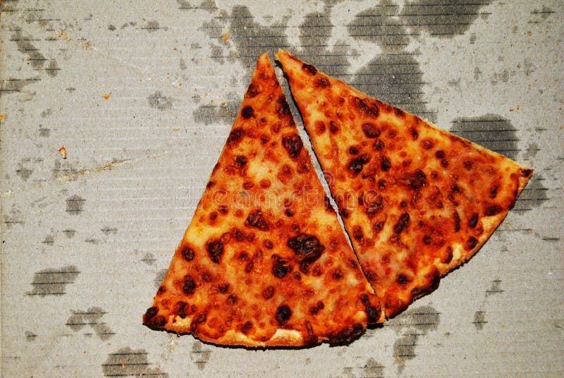 Leftover pizza stock image. Image of stale, eating, meal - 49724601