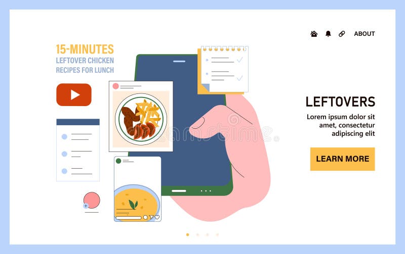 Leftover Recipes. Efficient Meal Planning. Usage of Leftover ...