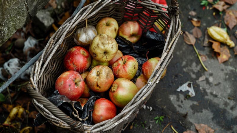 The Leftovers are Carefully Packed Back into the Basket Ready for the ...