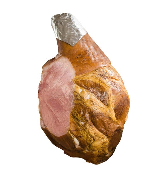Leg of ham stock photo. Image of gammon, savory, meat - 21182680