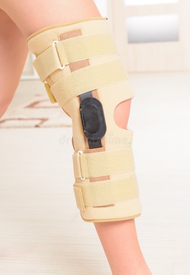 Leg in knee cages stock image. Image of knee, healthcare - 51841635
