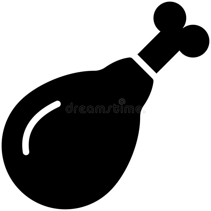 Leg Piece Vector Glyph Icon. Modern Glyph Symbols. Collection of ...