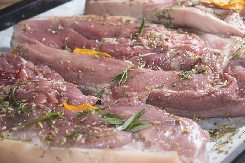 Leg of piglet stock photo. Image of young, bacon, skin - 59698112