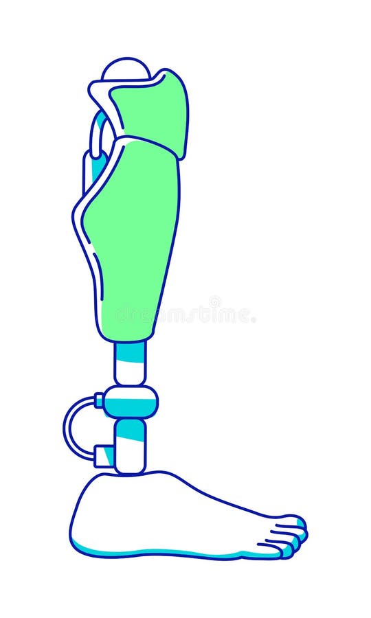 Leg Prothesis Stock Illustrations – 121 Leg Prothesis Stock ...