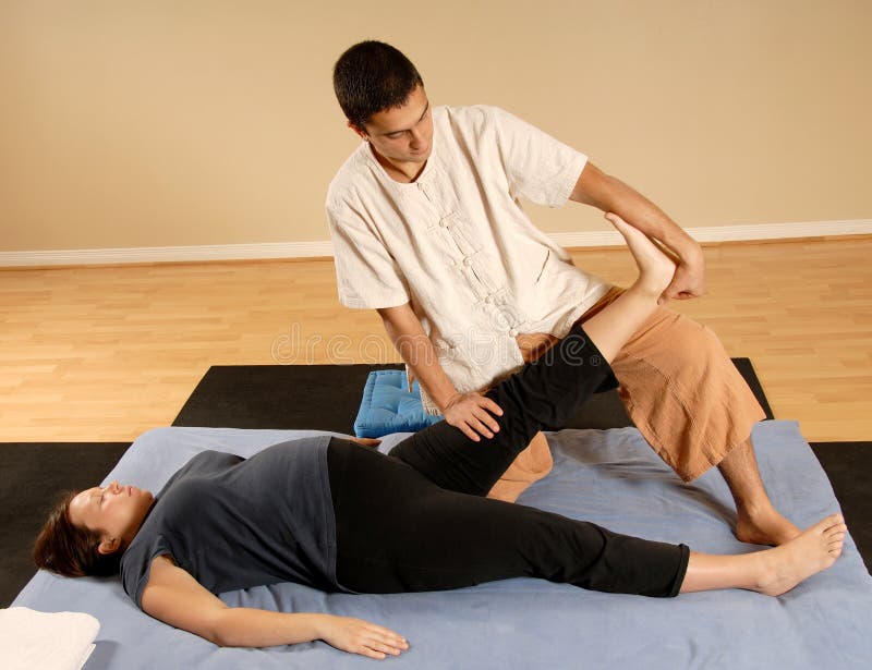 Leg stretch stock photo. Image of therapy, skin, hands - 1559920