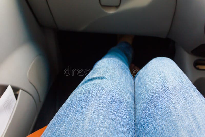 Leg Wearing Jeans Sitting Car Stock Photos - Free & Royalty-Free Stock ...