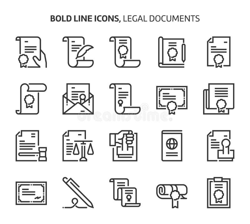 Legal Documents Stock Illustrations – 4,007 Legal Documents Stock ...