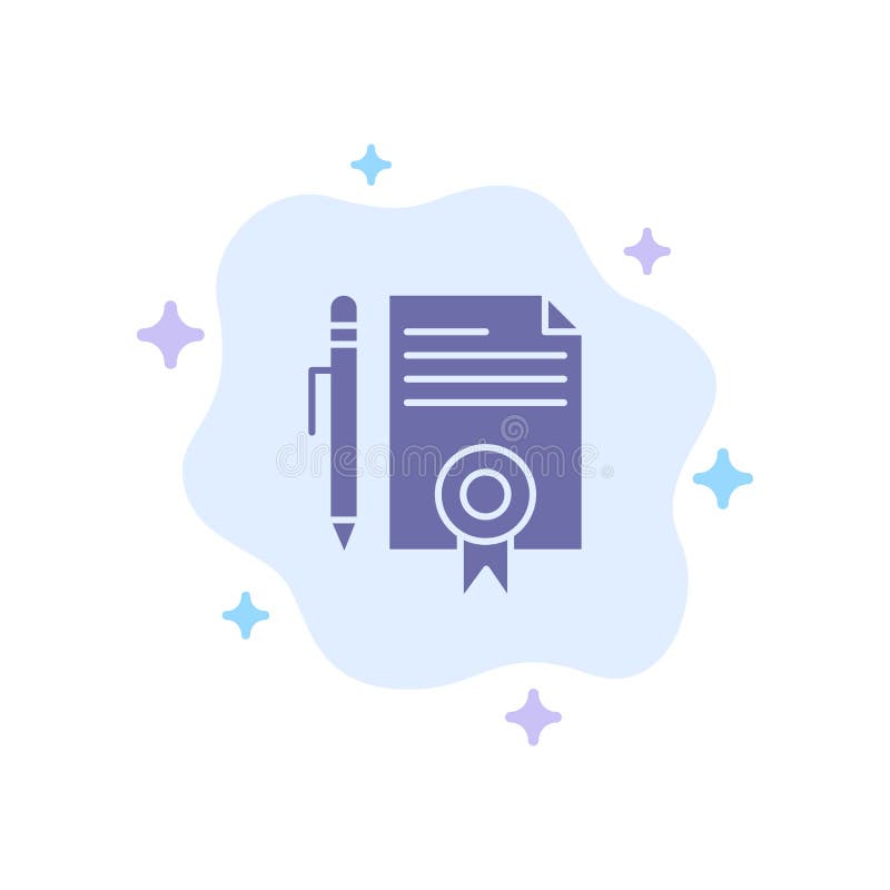 Legal, Legal Documents, Document, Documents, Page Blue Icon on Abstract ...