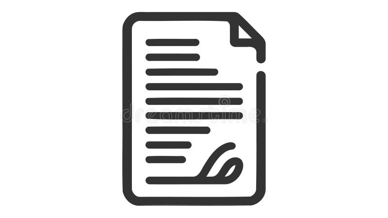 Legal Documents Icon Set, Pack, Collection. Legal Documents Symbol ...