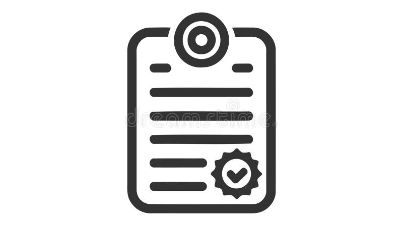 Legal Documents Icon. Legal Documents Symbol Template for Graphic and ...