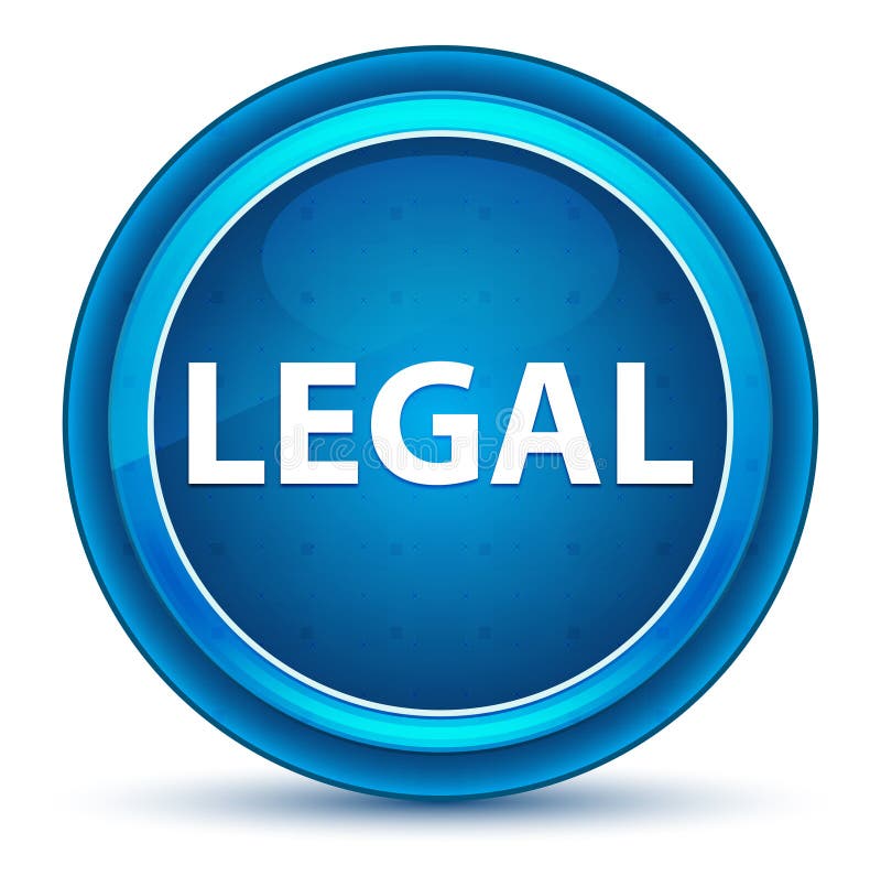 Legal Eyeball Blue Round Button Stock Illustration - Illustration of ...