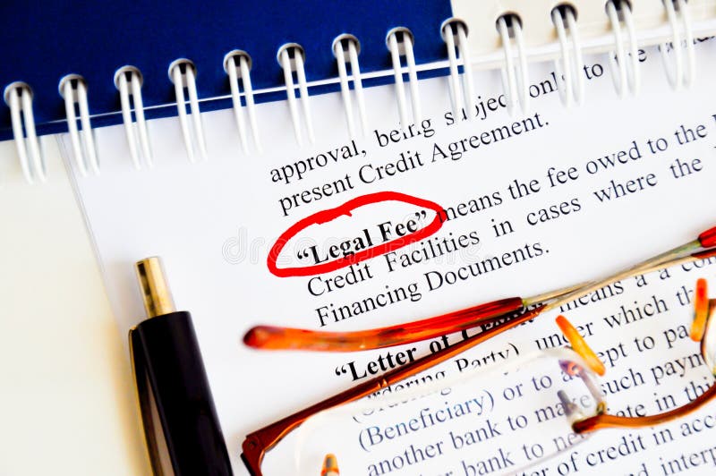 Legal fee stock image. Image of paid, loan, charge, credit - 34824201