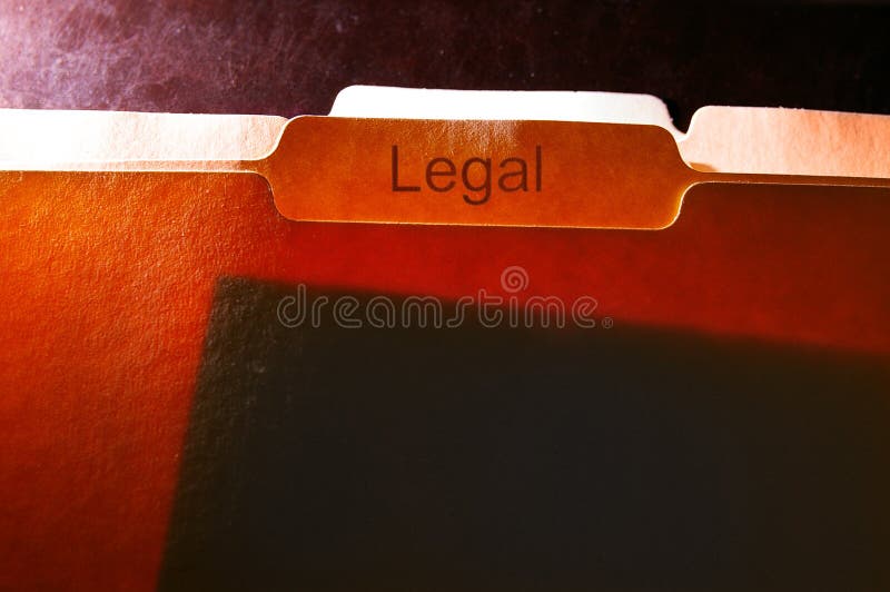 Legal file folders stock image. Image of legal, account - 27372257