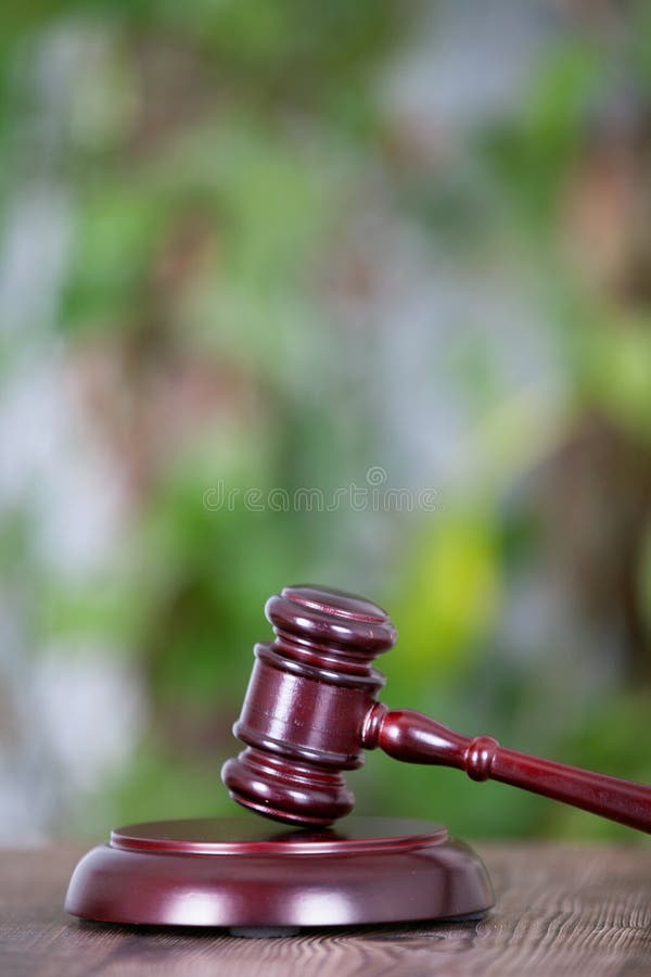 Legal Mark and Legal Hammer Stock Photo - Image of judgment, blank ...
