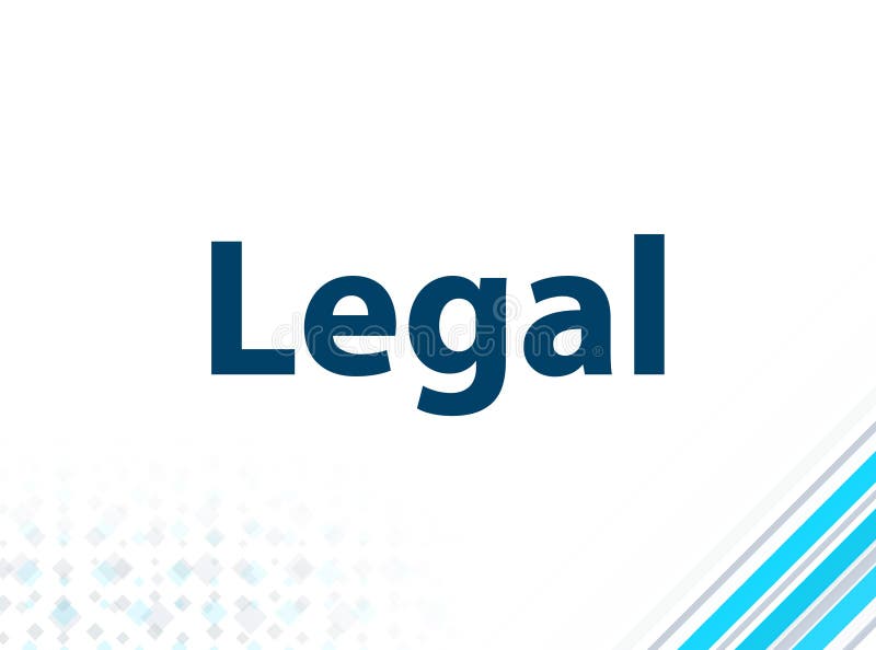 Legal Modern Flat Design Blue Abstract Background Stock Illustration ...