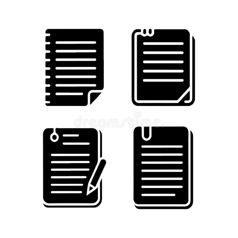 Single Notepad Clipart Stock Photos - Free & Royalty-Free Stock Photos ...