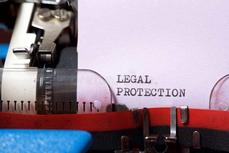 Legal protection concept stock image. Image of service - 214288323