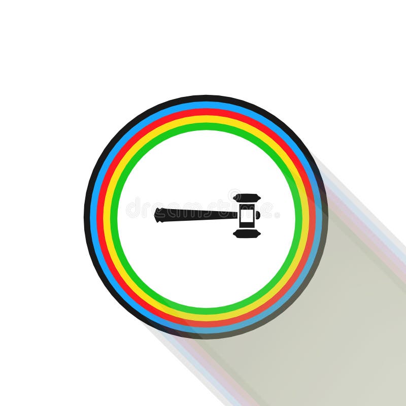 Law Legal Question Mark Symbol Concept Stock Illustration ...