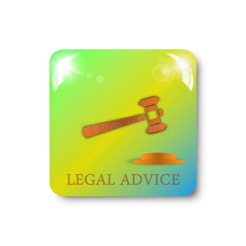Law Legal Question Mark Symbol Concept Stock Illustration ...