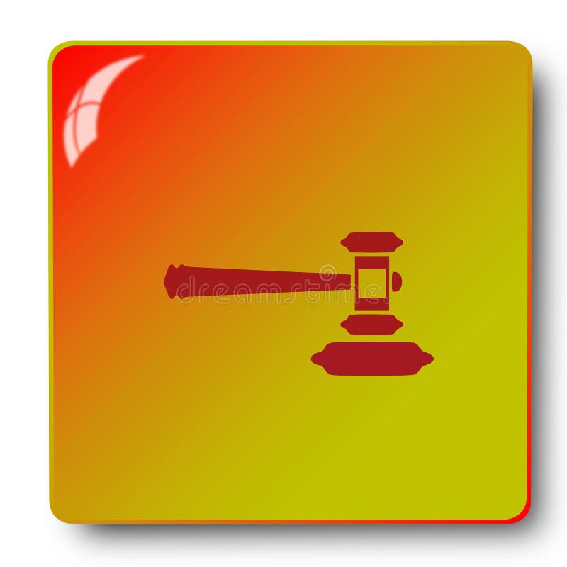Law Legal Question Mark Symbol Concept Stock Illustration ...