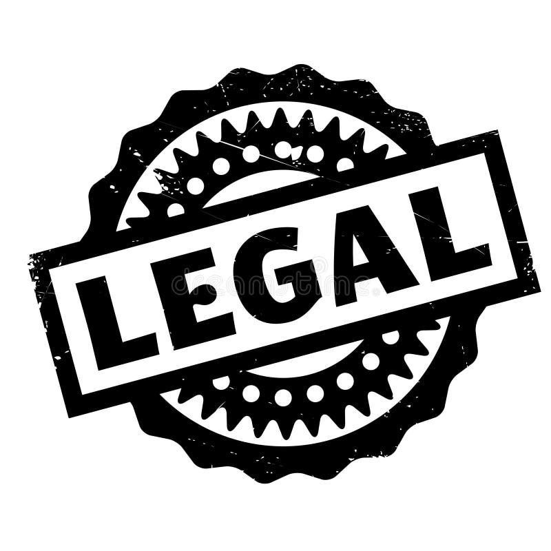 Legaler Stempel stockbild. Bild von angemessen, zugelassen - 88049299