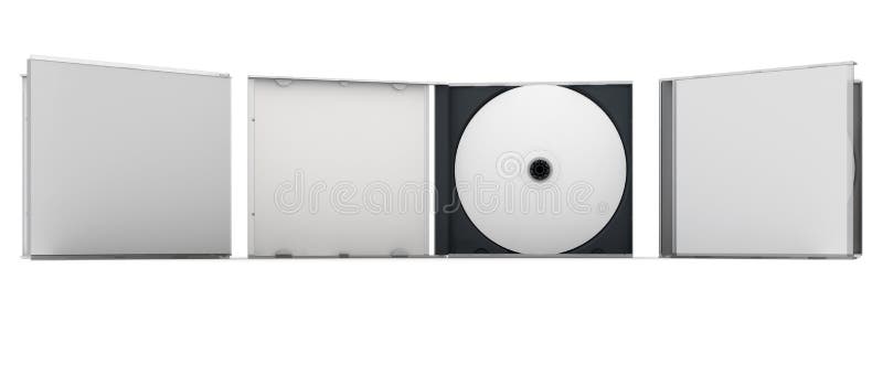 Cd- of dvd-hoes stock afbeelding. Image of movie, back - 4934141