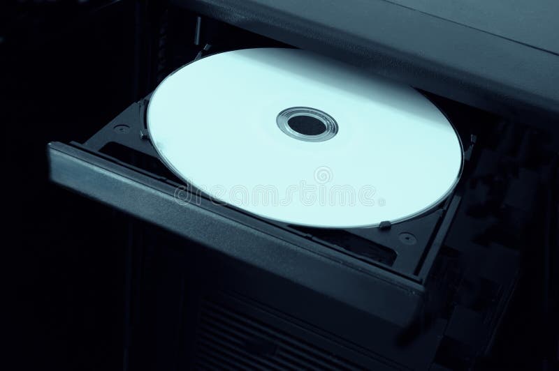 Lege CD-ROM stock afbeelding. Image of opslag, looppas - 4749469