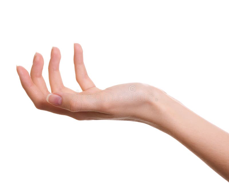 Lege hand stock foto. Image of algen, geef, liefdadigheid - 22744082