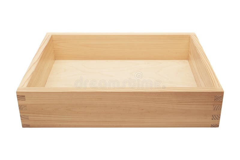 Lege houten doos stock foto. Image of licht, pijnboom - 77862484