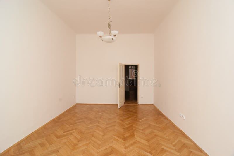 Lege ruimte stock foto. Image of leeg, huis, houten, binnen - 35376166