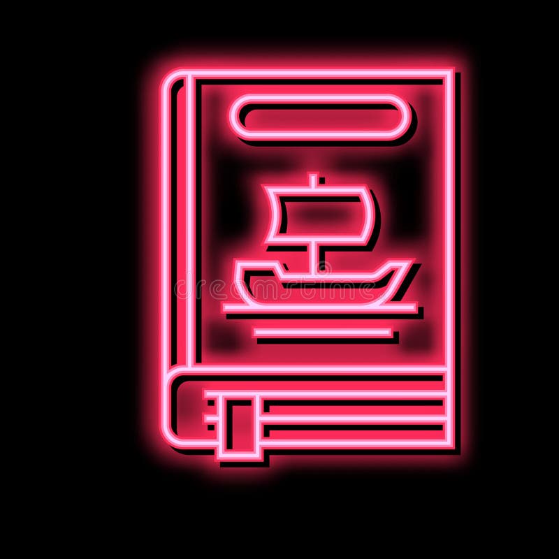 Legend Genre Neon Glow Icon Illustration Stock Vector - Illustration of ...