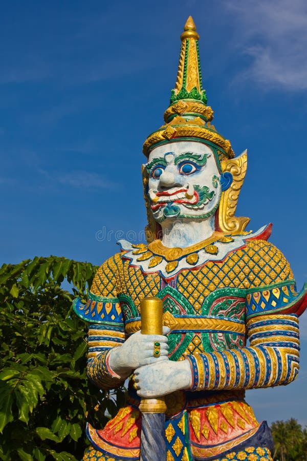 Legend giant statue stock image. Image of samui, statue - 24989939