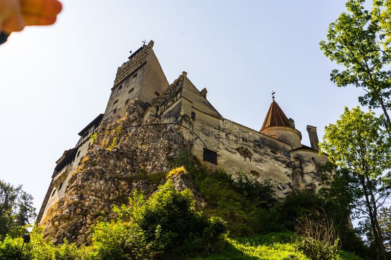 Legendario Castillo De Bran Dracula Castillo De Transylvania Imagen de ...